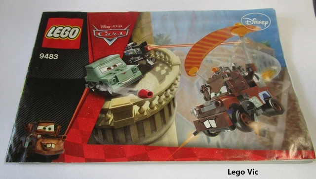 LEGO NOTICE INSTRUCTION du 9483 Disney Cars Agent Mater's Escape EUR 2 ...