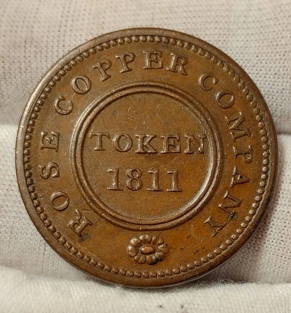 GREAT BRITAIN, ROSE Copper Company, Halfpenny Token, 1811, Birmi £9.75 ...