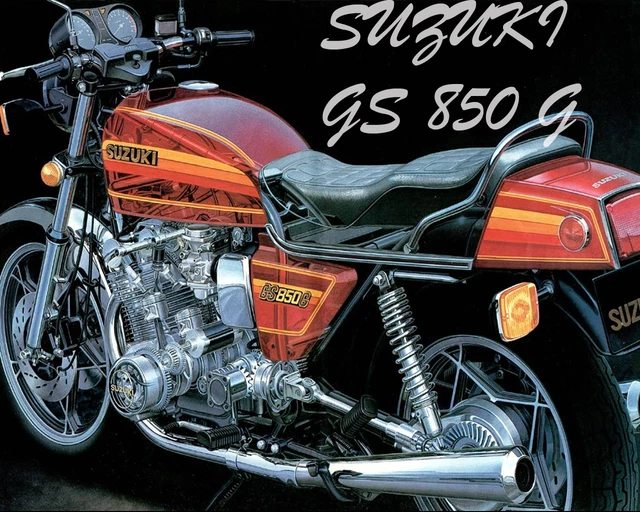 SUZUKI GS850 GS850G Decal Set 5 £83.99 - PicClick UK