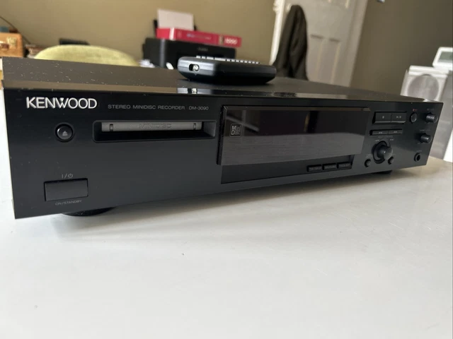 KENWOOD DM-3090 RECORDABLE Minidisc Deck Includes Remote Control + Extras £89.99 - PicClick UK