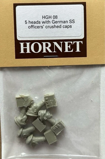 HORNET 1/35 SCALE World War Ii German Waffen Ss Officer Crash Cap ...