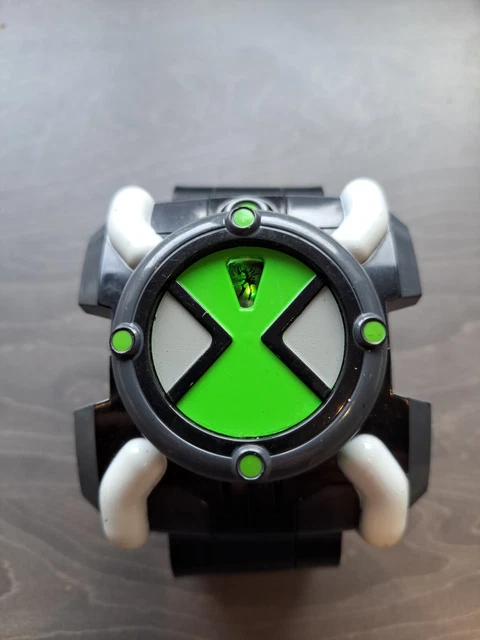 RARE ORIGINAL BEN 10 Omnitrix Watch Fx Lights Sounds Toy Bandai 2006 ...