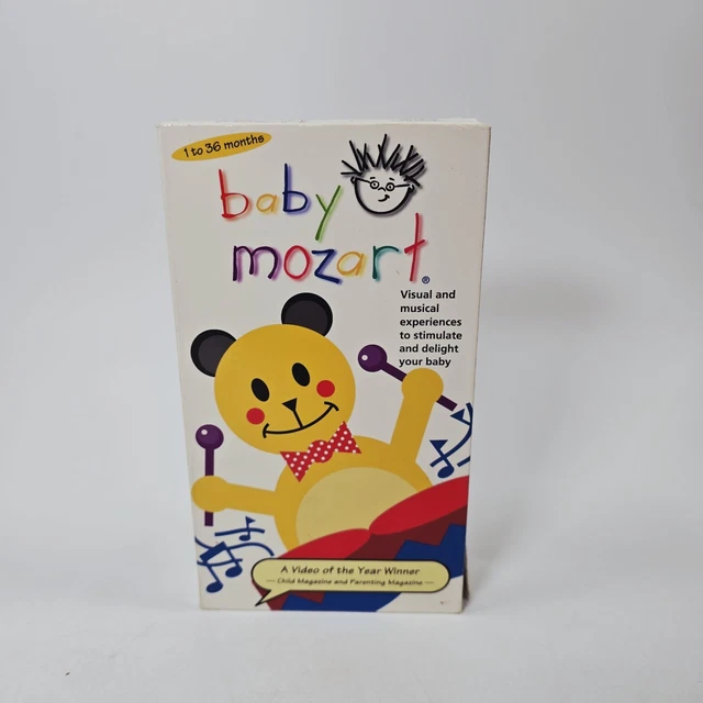 BABY EINSTEIN BABY MOZART Visual Musical Experience VHS 1-36 Mo ...