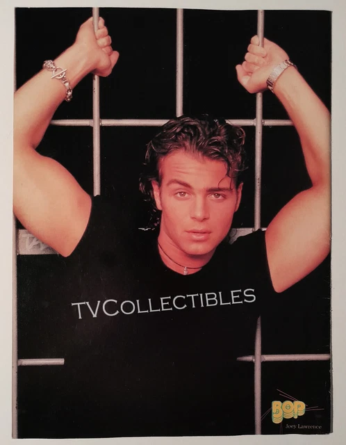 MAGAZINE PINUP~ JOEY LAWRENCE ~1990s ~~Back- ELDEN RYAN RATLIFF HENSON ...