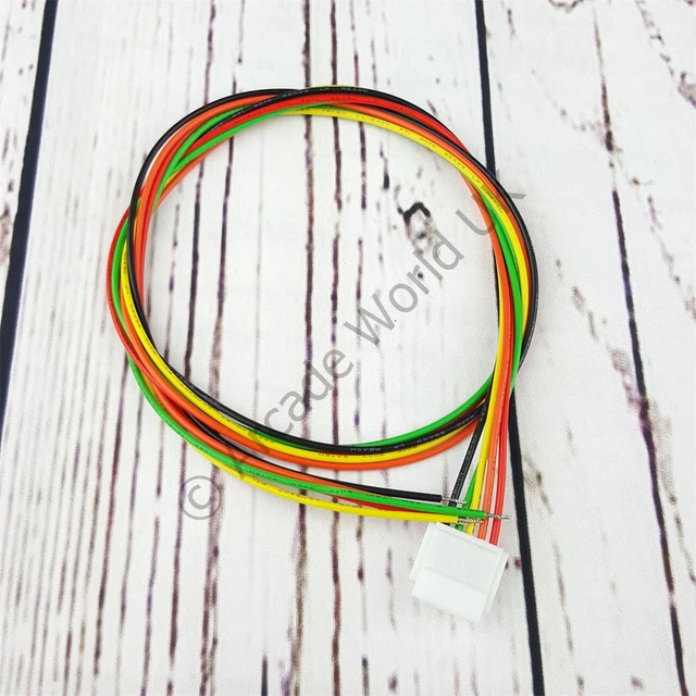 GENUINE SANWA JLF-H 5 Pin Cable For Sanwa JLF Series Joysticks £2.50 ...