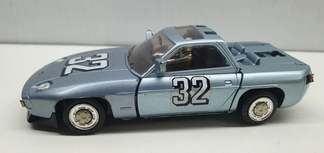 POPY SPORE 1983 Diecast Metal Vintage Transforming Figure Porsche 9285 ...
