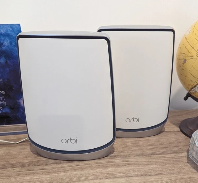 NETGEAR ORBI RBK852 AX6000 Tri-band Mesh WiFi 6 System (2-pack) - White ...