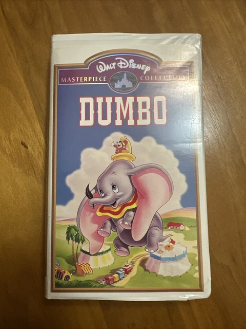 WALT DISNEY'S DUMBO 1998 VHS Masterpiece Collection Clamshell Vintage ...