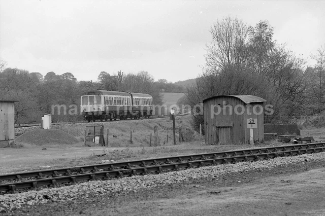 LITTLE MILL JUNCTION Class 108 DMU B961 3.5.88 John Vaughan Negative ...