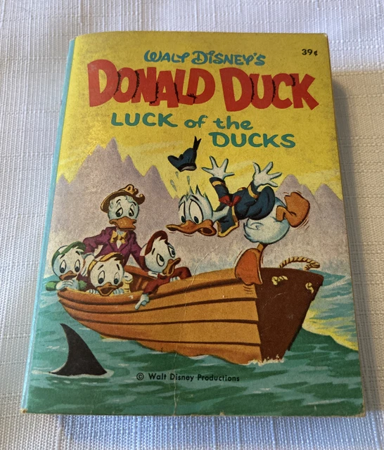 VINTAGE 1969 WALT Disney's Donald Duck “Luck of the Ducks” A Big Little ...