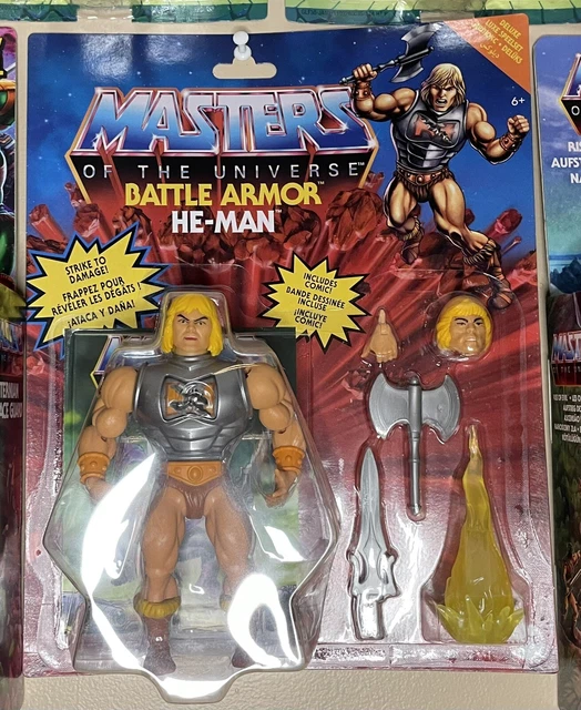 MOTU ORIGINS BATTLE ARMOR HE-MAN Action Figure - NEW Masters Of The Universe $30.00 - PicClick CA