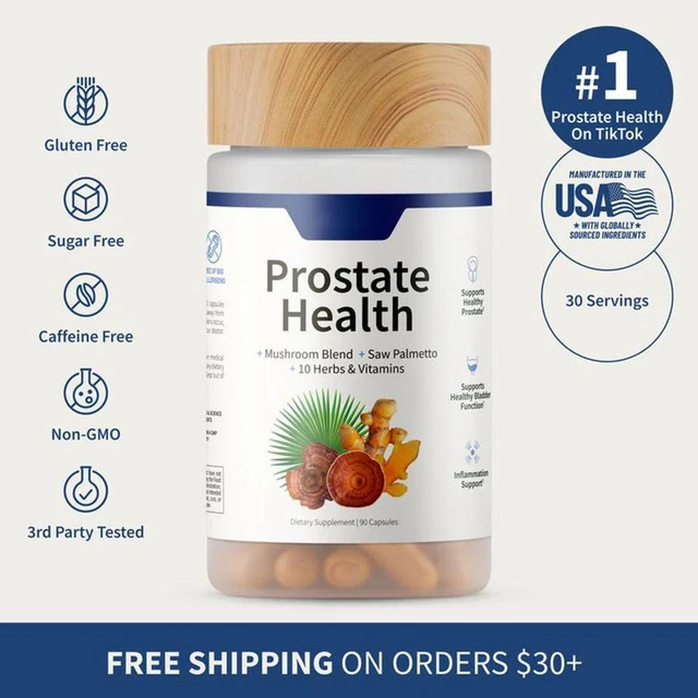 PROSTATE HEALTH - Urinary, Bladder & Immune System Health 30-90ct Supplements HO £6.35 - PicClick UK