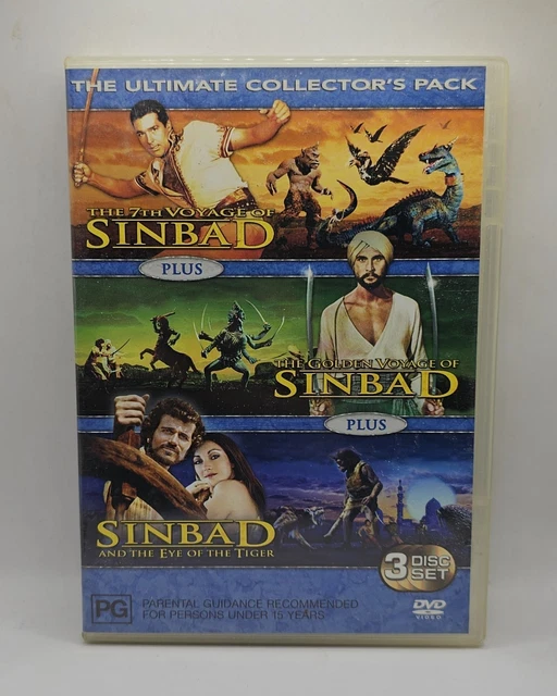 SINBAD THE ULTIMATE Collector's Pack - Region 4 (3 Movies) $17.99 ...