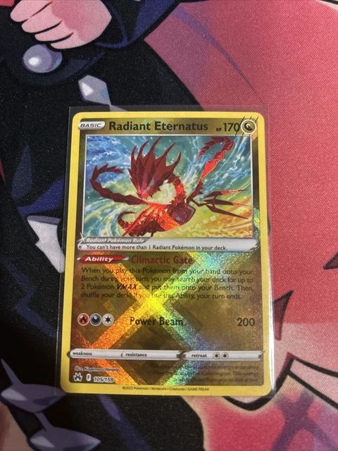 RADIANT ETERNATUS 105/159 Radiant Rare Crown Zenith Pokemon TCG EUR 1 ...