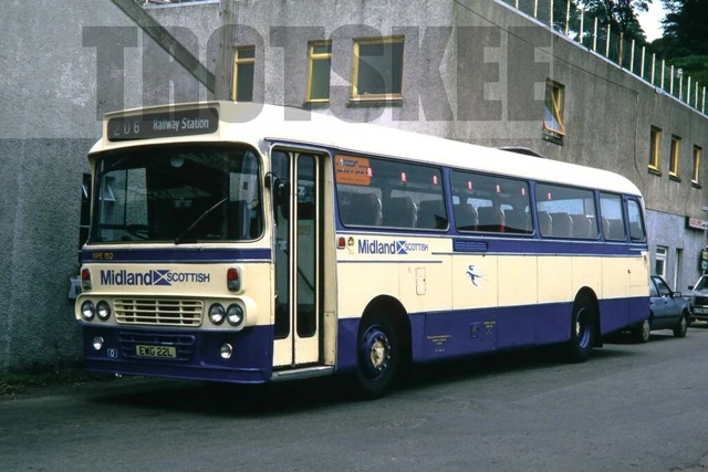 35MM SLIDE MIDLAND Scottish Leyland PSU3 Alexander MPE152 EWG22L Oban ...