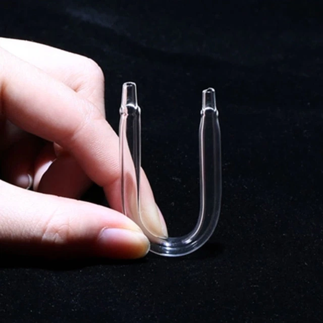 GLASS TUBING FISH Bowl Diffuser for Aquarium and Plants Tank £4.18 ...