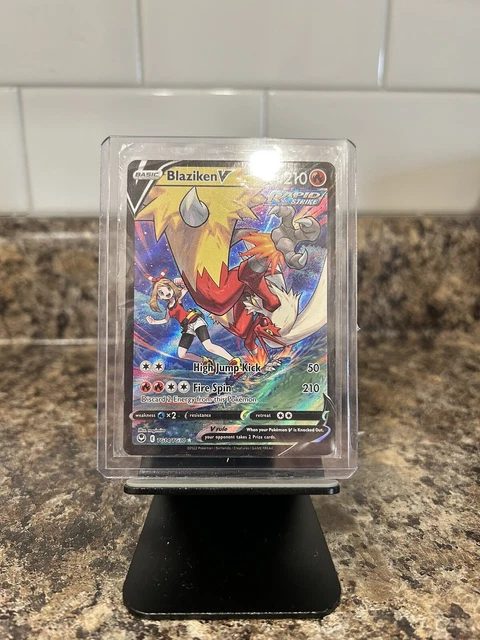 POKÉMON TCG BLAZIKEN V SWSH12: Silver Tempest Trainer Gallery TG14/TG30 Holo... $7.65 - PicClick AU