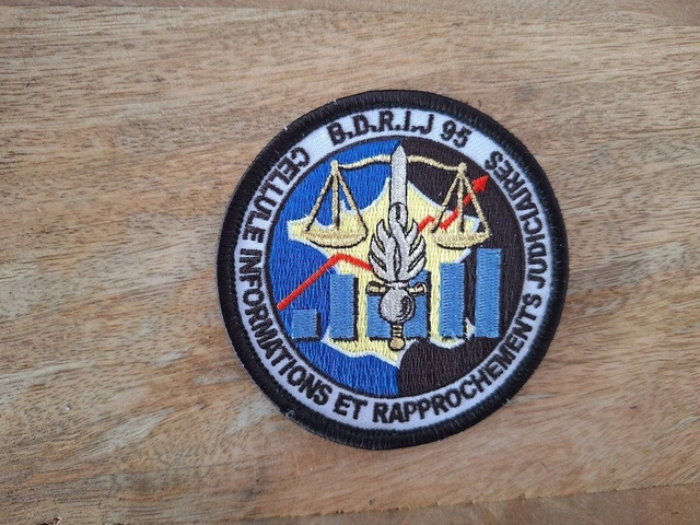 ECUSSON POLICE GENDARMERIE France Patch Cirj - Bdrij Val D'oise 95 EUR ...