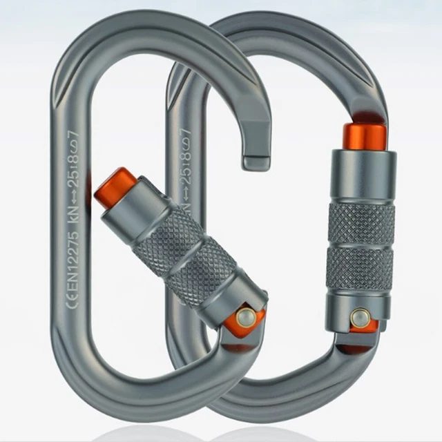 MOUSQUETON CERTIFI CE pour des activit s s?res d'escalade et de canyoning EUR 27,73 - PicClick FR