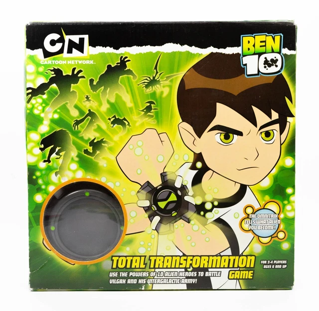 BEN 10 TOTAL Transformation Complete Board Game Omnitrix Alien Hero ...