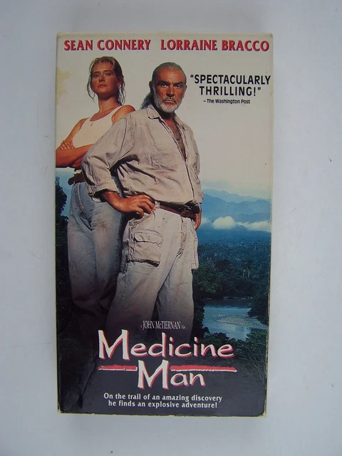 MEDICINE MAN VHS Sean Connery, Lorraine Bracco EUR 9,95 - PicClick FR