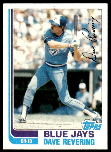 1982 TOPPS TRADED #97T Dave Revering Toronto Blue Jays EUR 1,97 ...