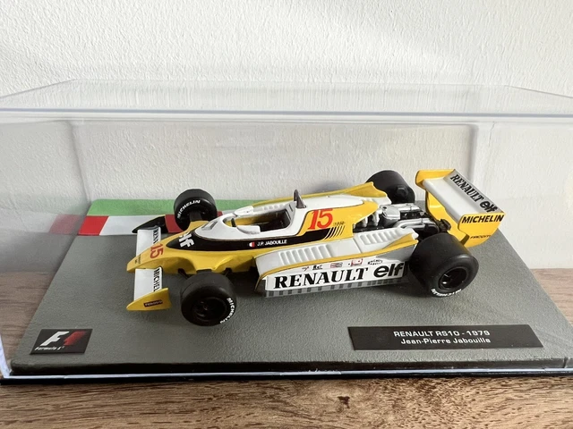 FORMULA ONE F1 Car Collection Renault RS10 1979 Jean PierreJabouille 1/ ...