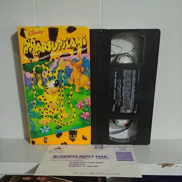 WALT DISNEY'S MARSUPILAMI Jumpin' Jungle Jive - VHS avec insert EUR 11 ...