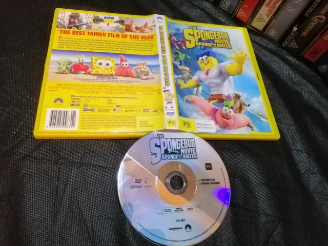 THE SPONGEBOB MOVIE: SPONGE OUT OF WATER - 2015 Paramount Pictures DVD ...