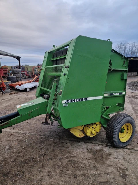JOHN DEERE 545 Round Baler Gwo £1,350.00 - PicClick UK