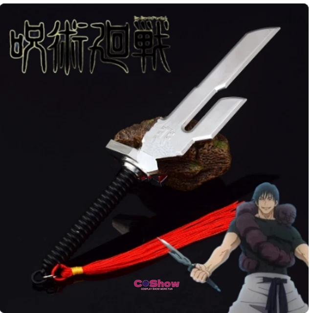 ANIME JUJUTSU KAISEN 2 Fushiguro Toji Weapons Keychain Model Pendant ...