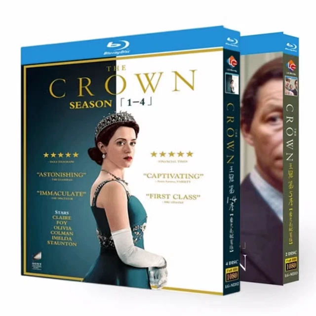 THE CROWN SEASON 1-5 (2022)-Brand New Boxed Blu-ray HD TV series 6 Disc $60.56 - PicClick AU