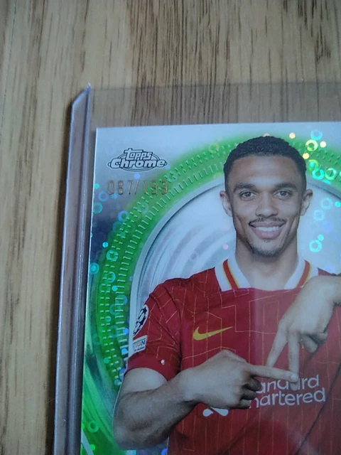 TOPPS UCC FLAGSHIP 2024/25 Trent Alexander-Arnold Ultimate Stage Green ...