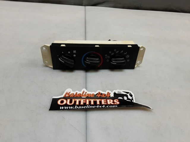 JEEP TJ WRANGLER Heater Temperature Control Panel w AC P55037612AA 99 ...