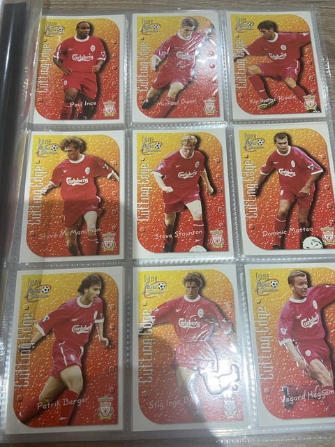 FUTERA 1999 LIVERPOOL Fans Selection Album-4 cards Away From Full Set £ ...