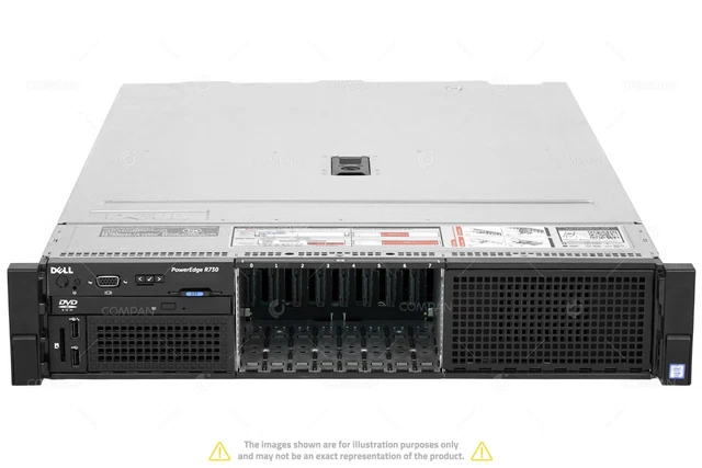 DELL POWEREDGE R730 8SFF 2x Xeon E5-2640 V4 64 GB RAM Rails EUR 509,99 ...