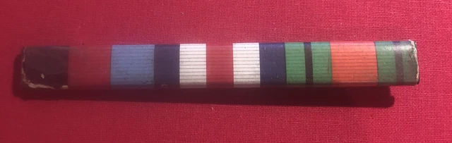 WW2 BRITISH MEDAL Ribbons 1939-1945, France & Germany Stars & Defence ...