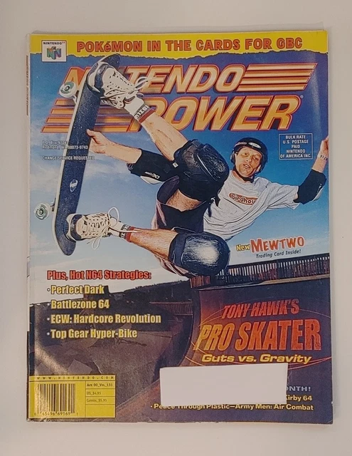 NINTENDO POWER MAGAZINE Volume 131 April 2000 w/ Posters / Missing ...