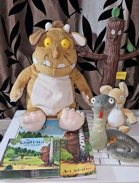 JULIA DONALDSON GRUFFALO Plush Bundle Gruffalo Snake Mouse StickMan ...