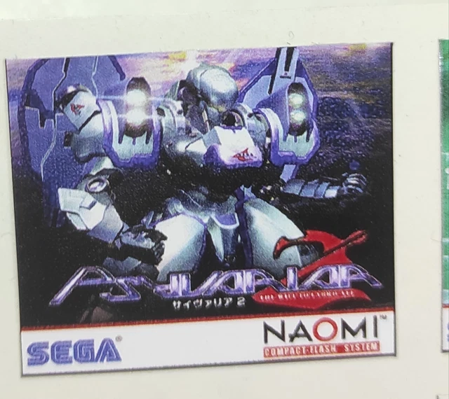 PSYVARIAR 2 PER Sega Naomi Compact Flash cf card arcade EUR 40,00 ...