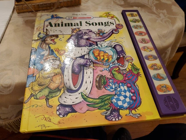 ANIMAL SONGS, PLAY-A-SONG (KID CONNECTION) By Judith Love - Hardcover ...