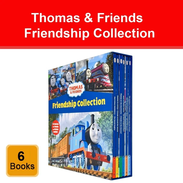 THOMAS & FRIENDS Friendship Collection 12 Stories in 6 Books Set ...