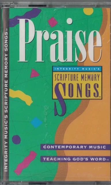 RARE SCRIPTURE MEMORY Songs Praise Contemporary Music Cassette ...