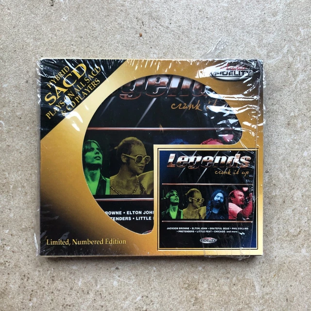 SACD LEGENDS CRANK It Up DSD hybrid CD RARE Phil Collins Chicago Doobie Zombies £109.00 ...