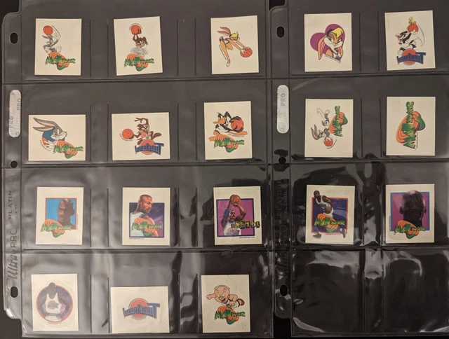 LOT OF 18 "Space Jam" 1996 Temporary Tattoos - MICHAEL JORDAN, Vintage ...