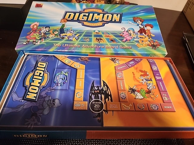 VTG DIGIMON ULTIMATE Adventure Board Game Fox Kid Anime TV Missing 4 ...