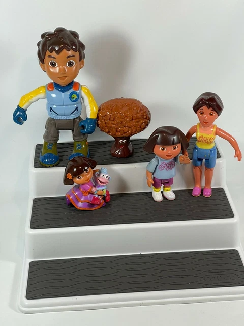LOT OF 5 Dora the Explorer Nick Jr Figures Dolls & GO Diego Go $14.00 ...