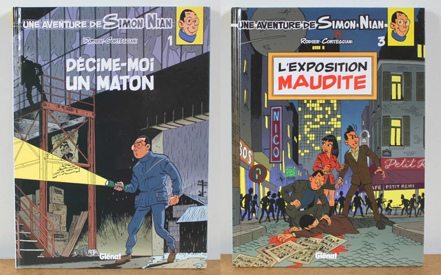 UNE AVENTURE DE Simon Nian N°1 et 3 Corteggiani Rodier 2005/11 EO EUR ...