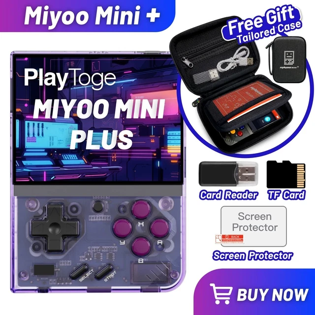 Miyoo Mini Plus 128GB Onion OS Preinstalled Retro Portable Miyoo Mini V4