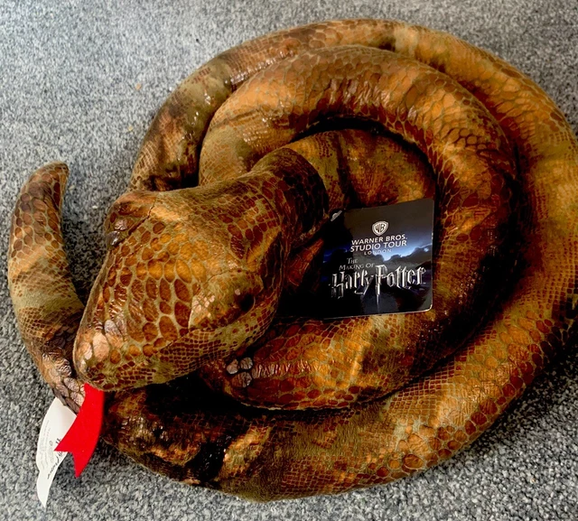 NAGINI SNAKE PLUSH Toy Harry Potter Warner Bros. Studio Tour London ...